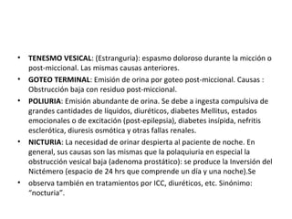 Semiologia del sist genitourinario | PPT