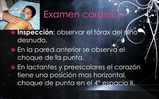 Semiologia pediatrica de Torax | PPTX