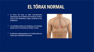 SEMIOLOGIA DE TÓRAX | PDF