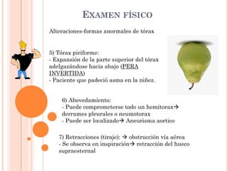 Semiologia aparato respiratorio | PDF