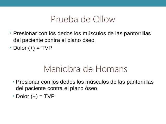 Semiologia vascular y pruebas diagnosticas