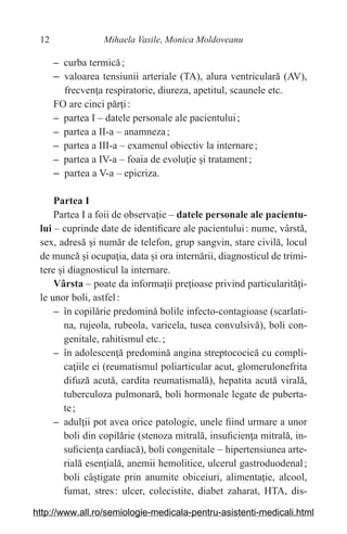 PDF Semiologie medicală asistenti | PDF