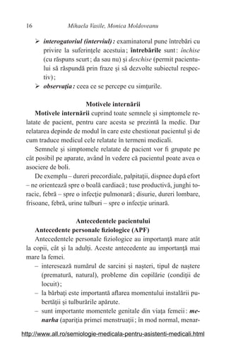 PDF Semiologie medicală asistenti | PDF