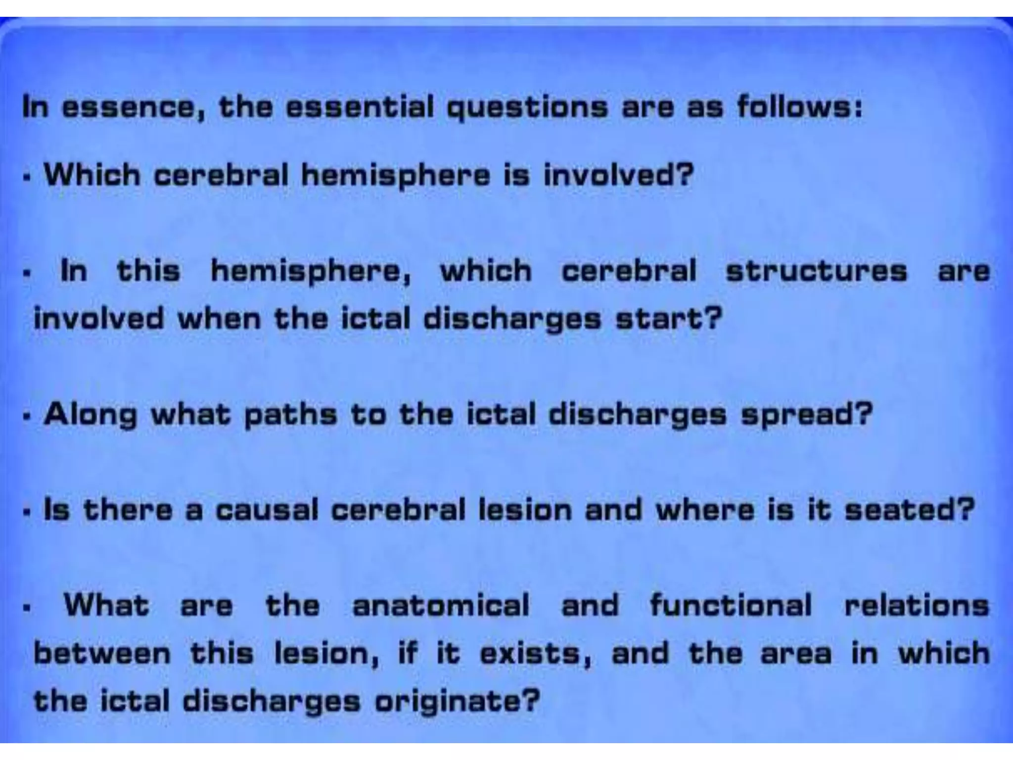Semiology of seizures | PPTX
