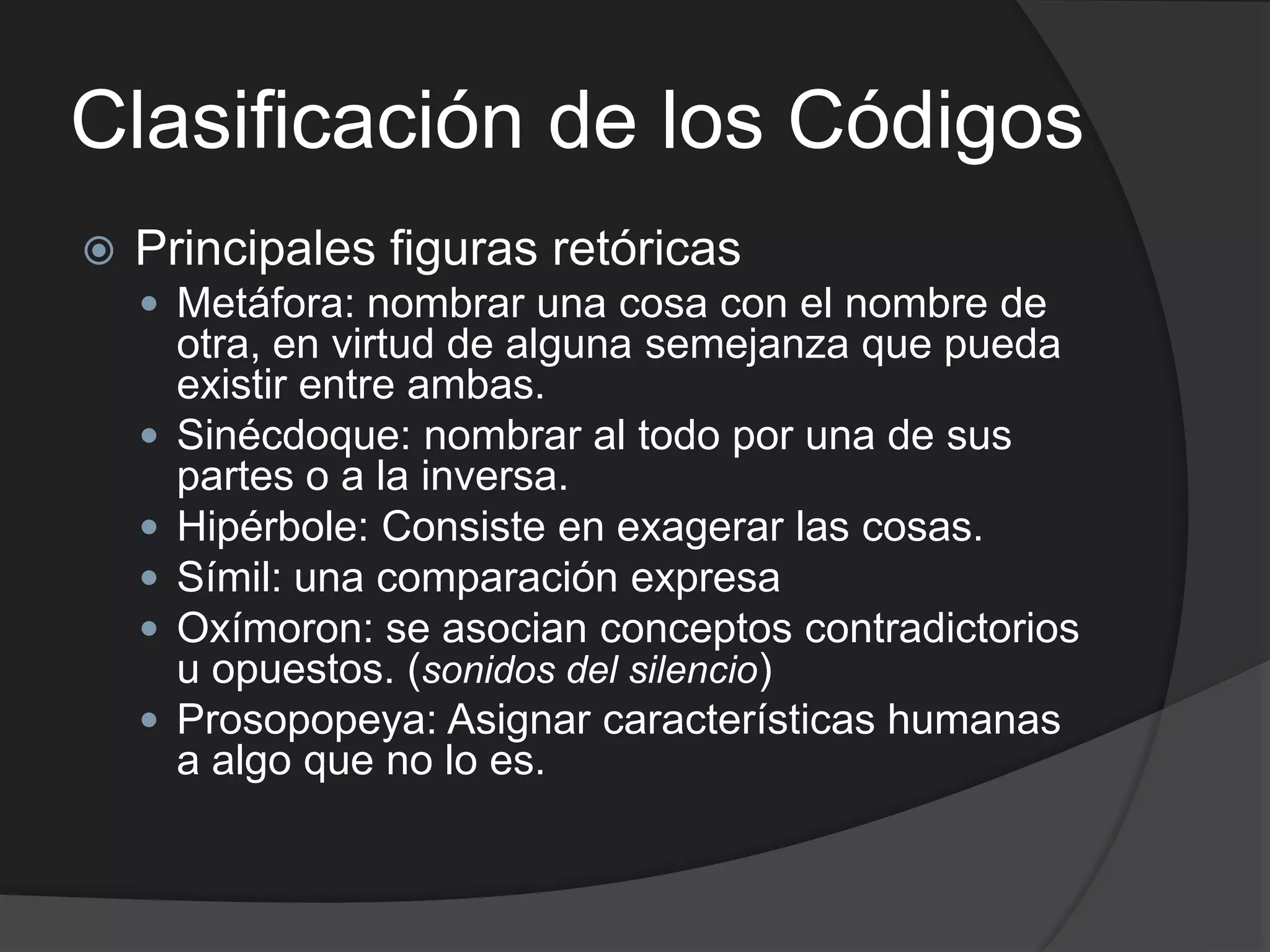 Semiosis y códigos del lenguaje clase 3 | PPT