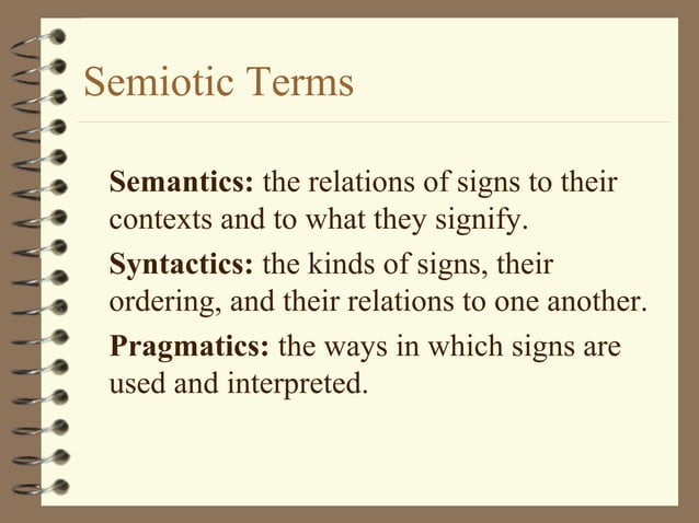 Semiotic | PPT