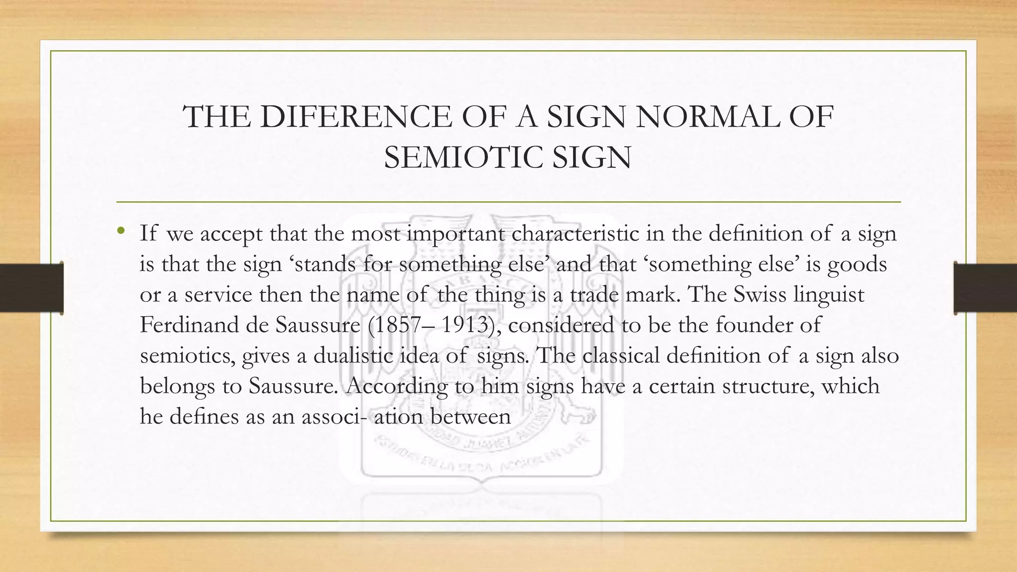 Semiotics signs | PPT