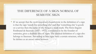 Semiotics signs | PPT