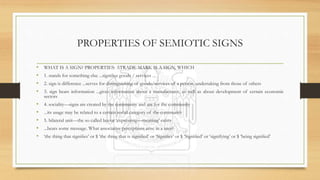 Semiotics signs | PPT