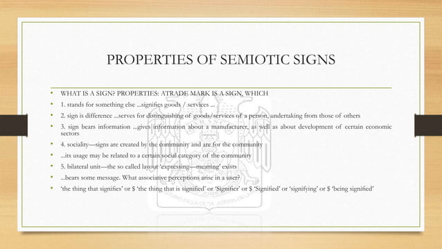 Semiotics signs | PPT
