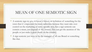 Semiotics signs | PPT