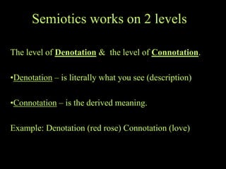 Semiotic analysis | PPT
