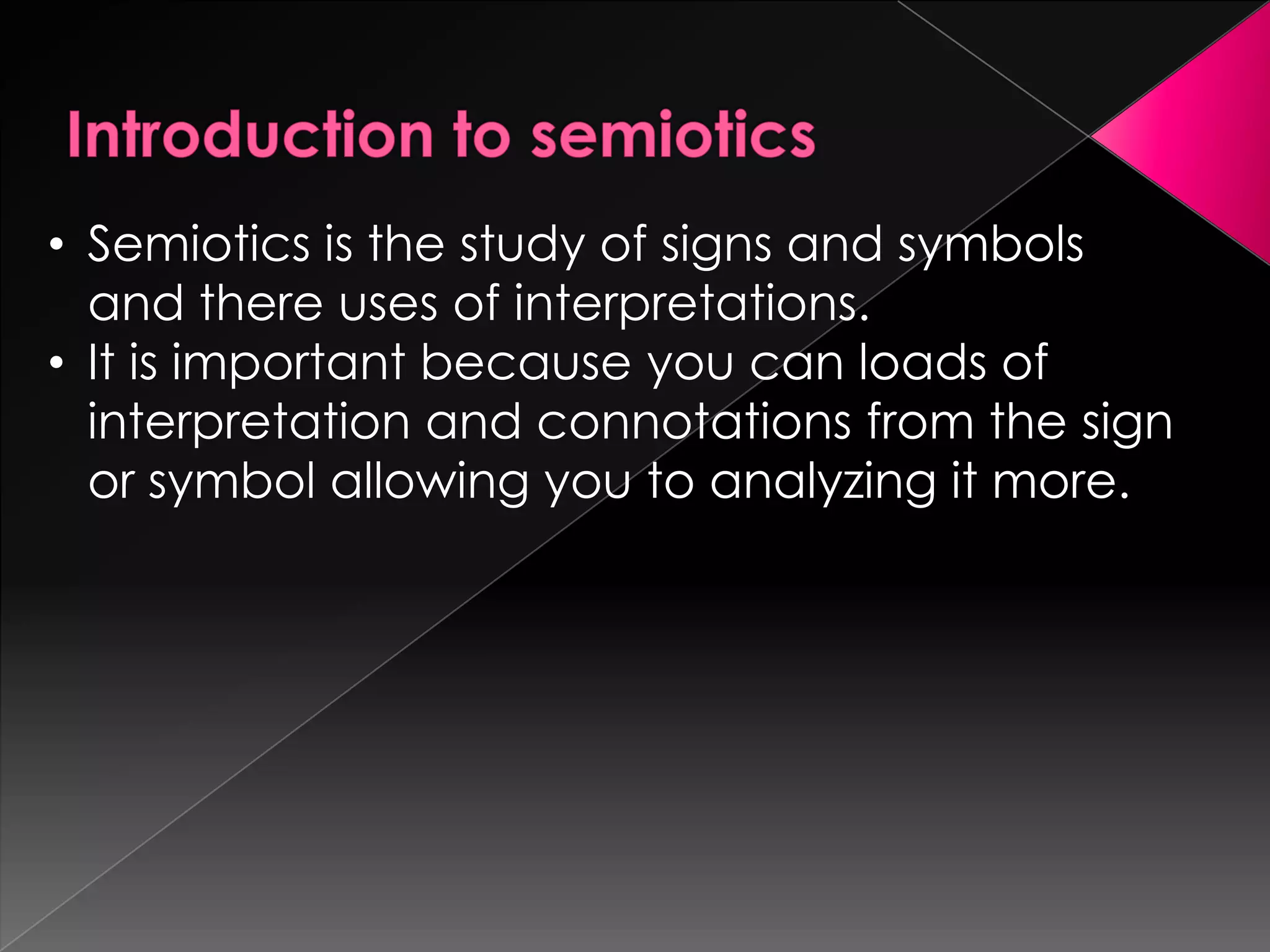 Semiotic analysis of a magazine cover | PPTX