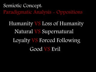 Semiotic Analysis of Vampire Diaries | PDF