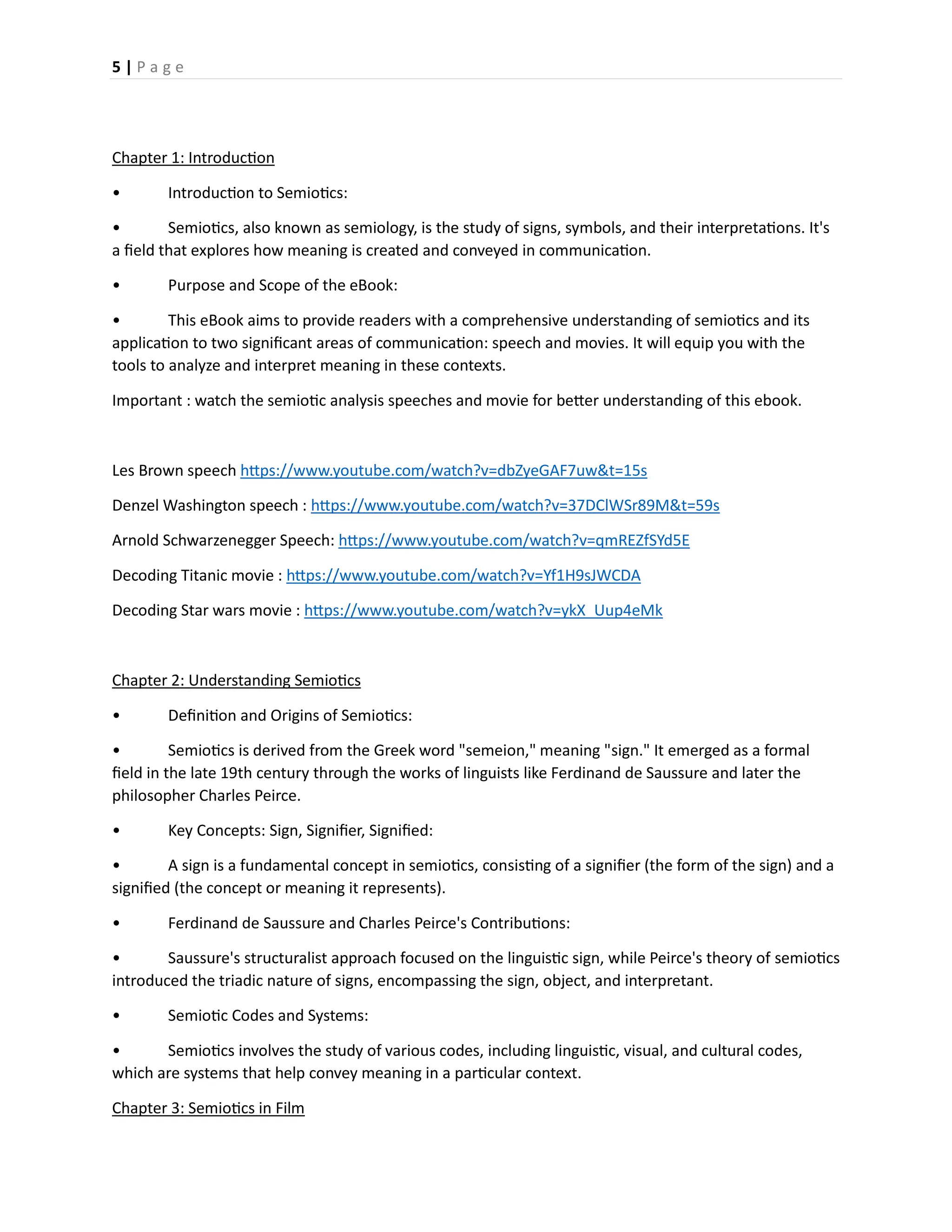 Semiotic Analysis | DOCX