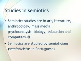 Semiotics | PPT