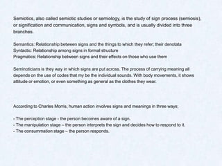 Semiotics | PPT
