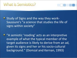 Semiotics | PPT