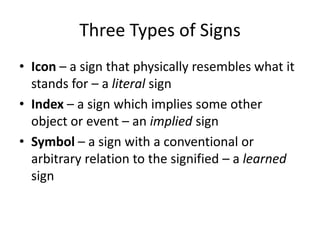 Semiotics | PPTX | Science