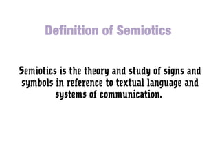 Semiotics | ODP