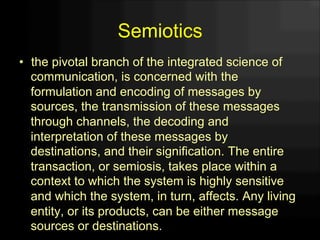 Semiotics | PPT