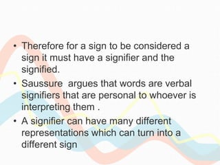 Semiotics | PPTX