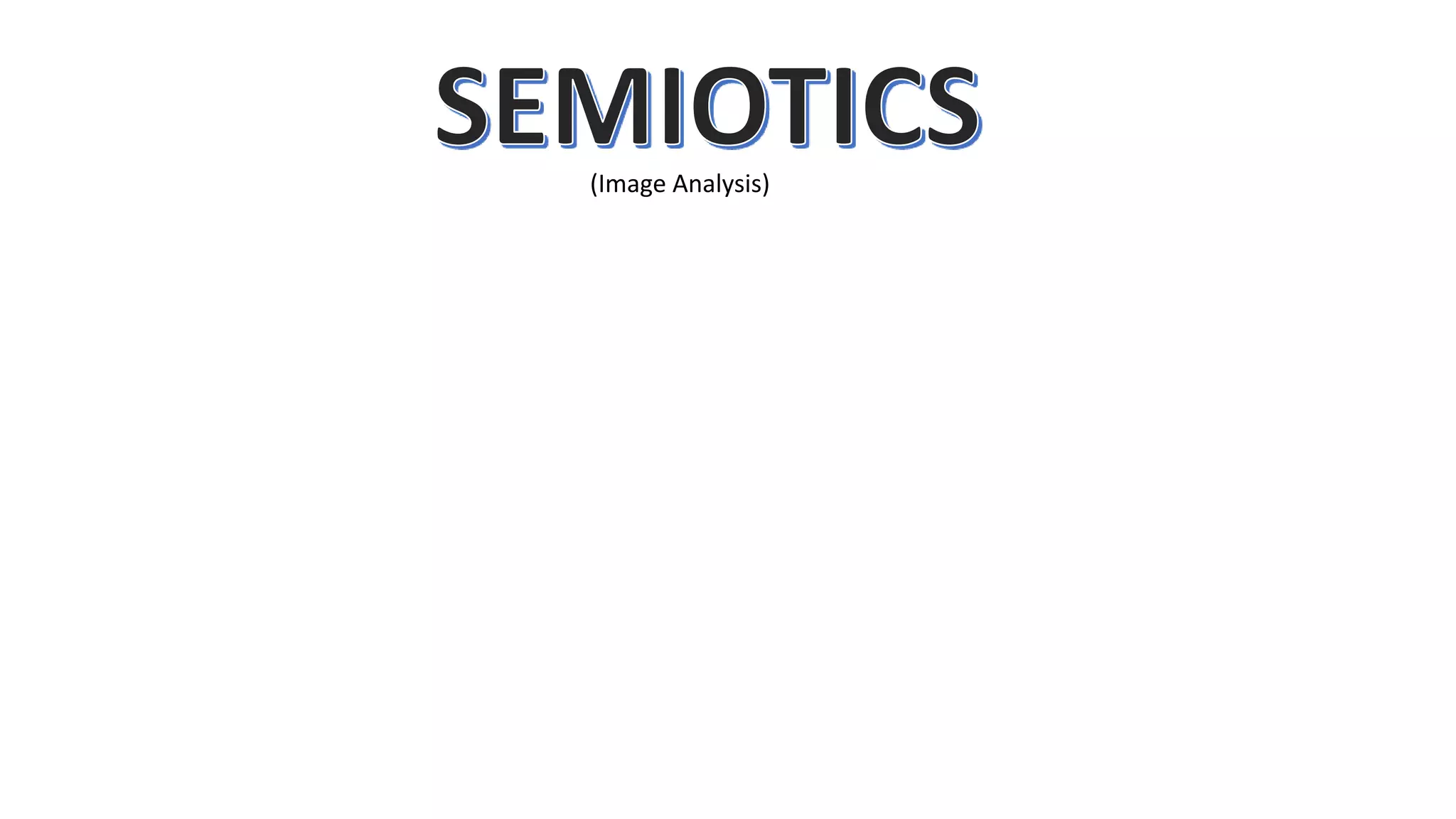 Semiotics | PPTX