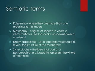 Semiotics – | PPT