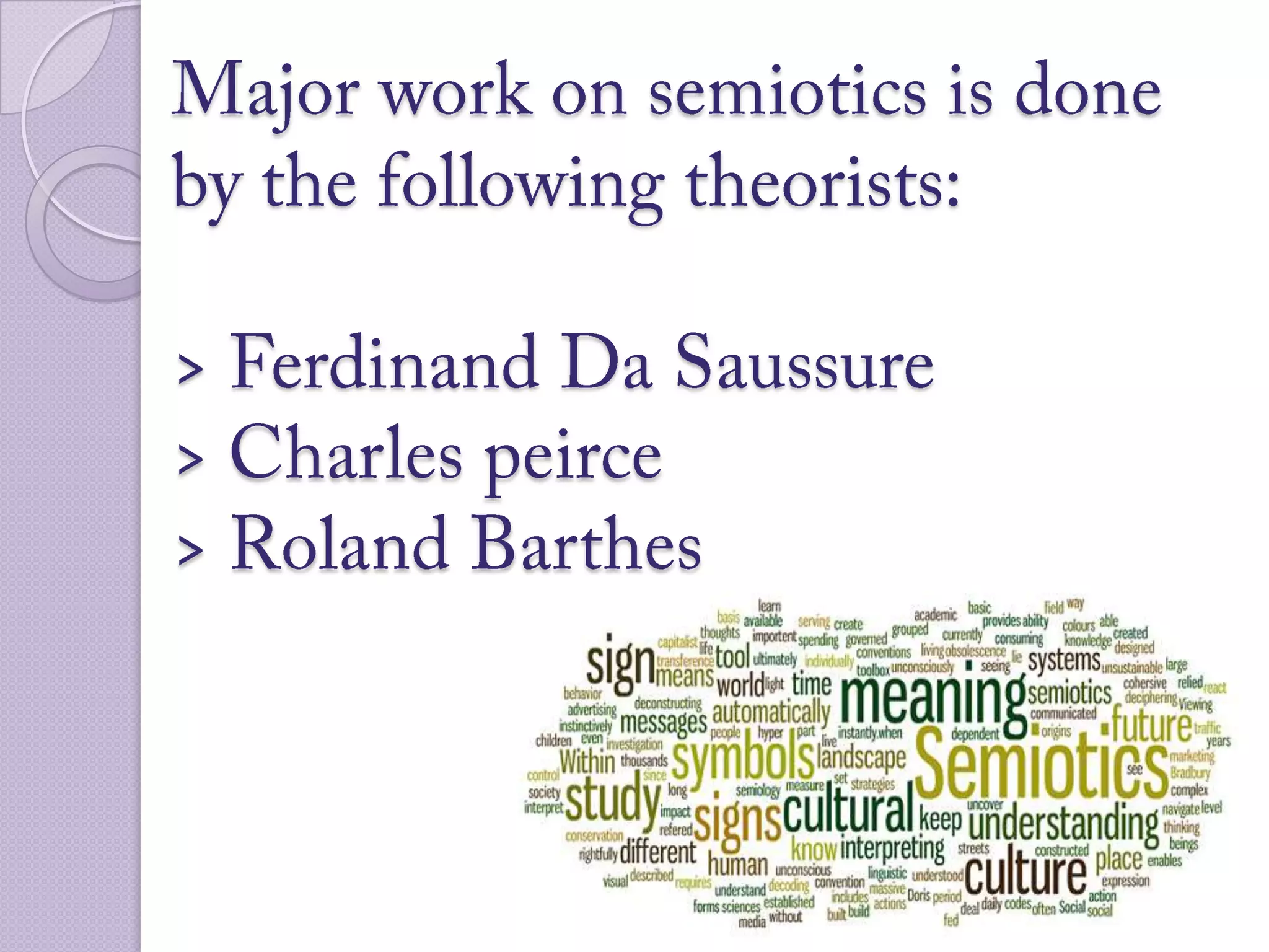 Semiotics | PPT