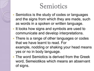 Semiotics | PPT