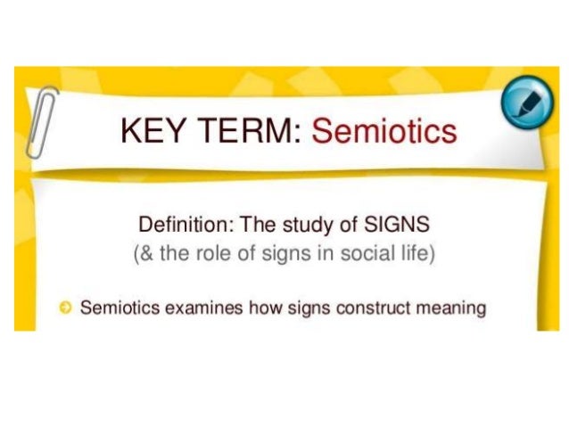 Semiotics Examples