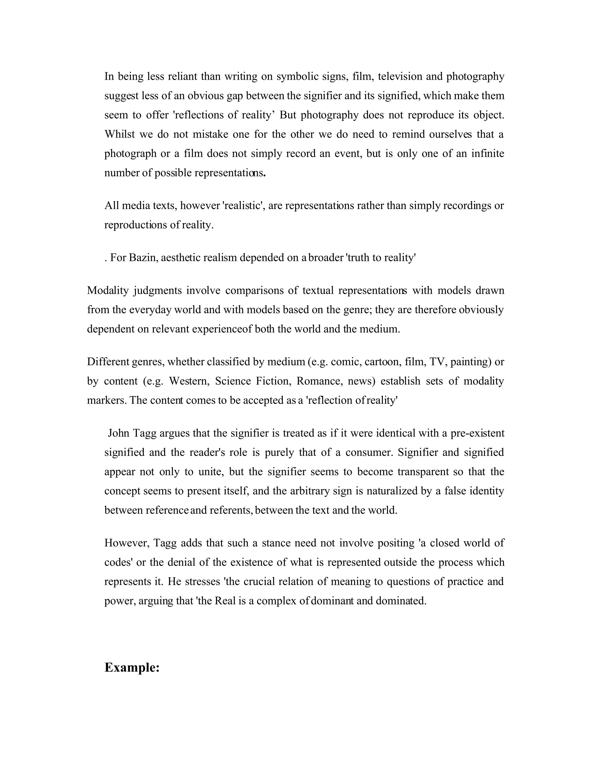 Semiotics Final | PDF