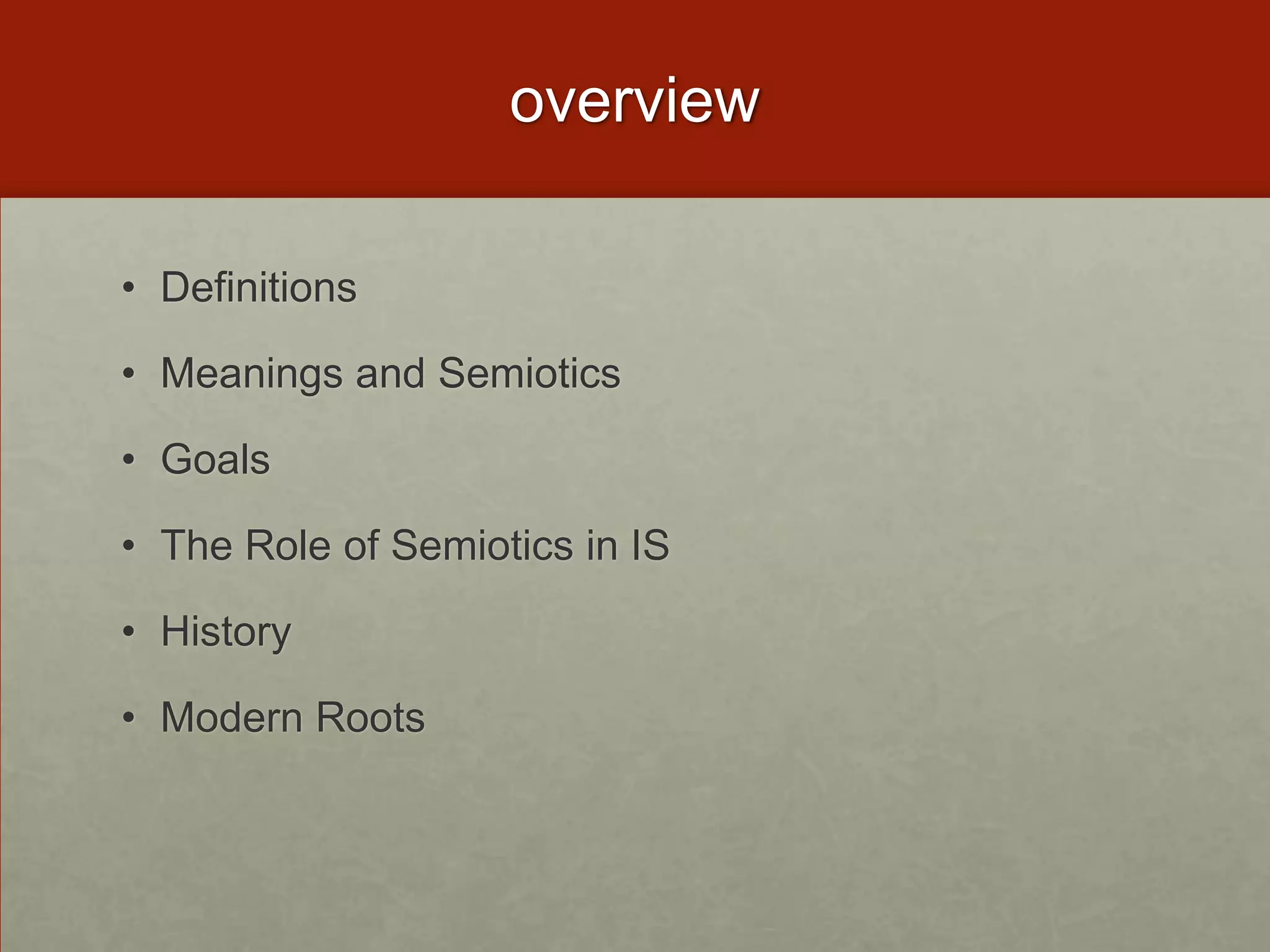 Semiotics and information science | PPTX