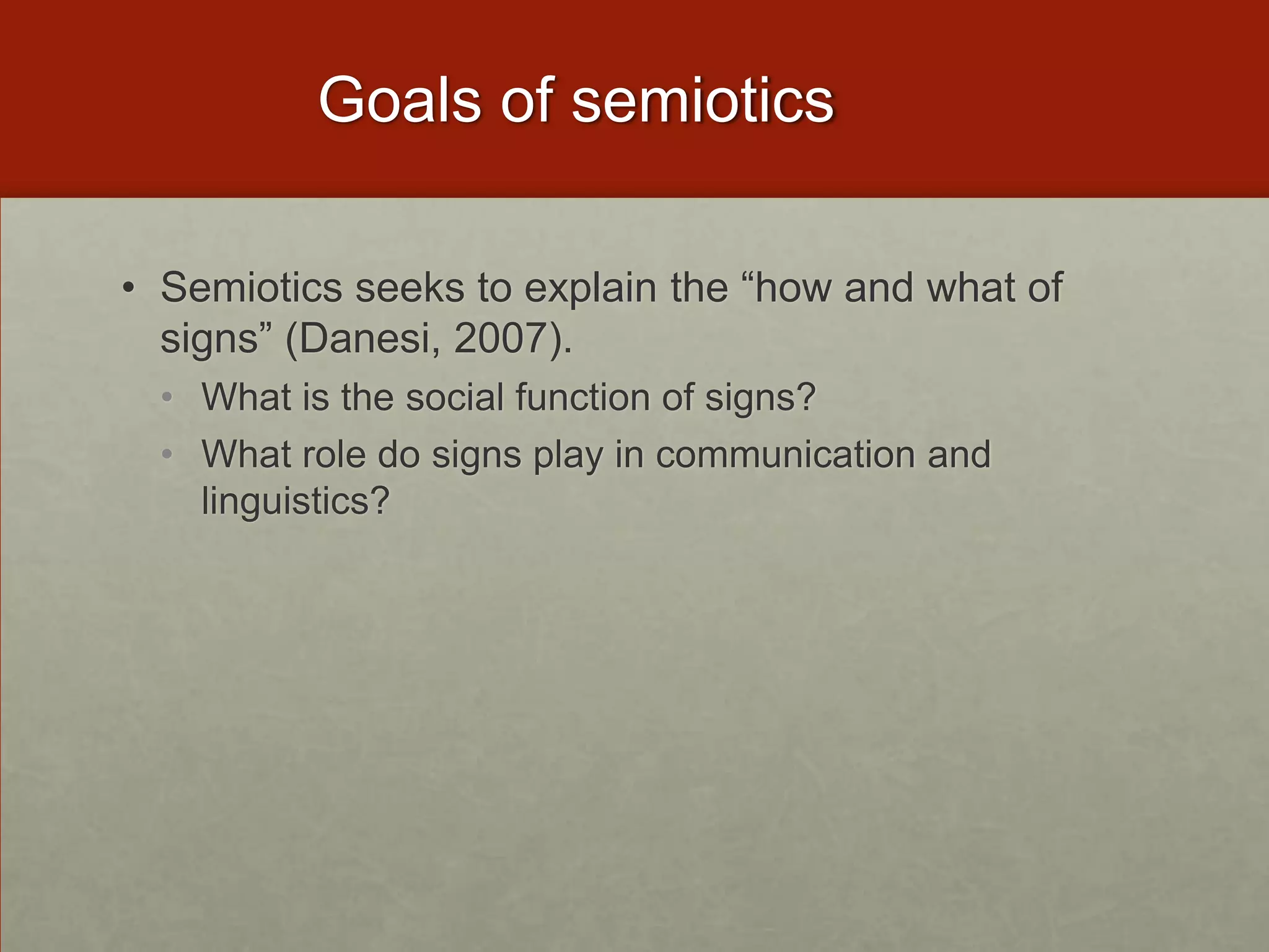 Semiotics and information science | PPTX