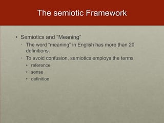 Semiotics and information science | PPTX