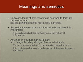 Semiotics and information science | PPTX