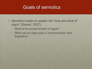 Semiotics and information science | PPTX