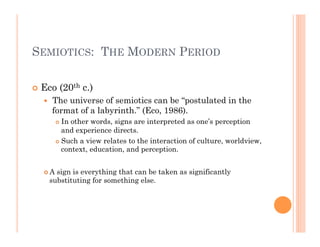 Semiotics and Information Science | PPT