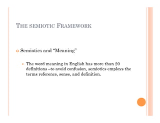 Semiotics and Information Science | PPT