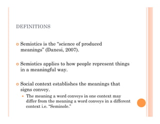 Semiotics and Information Science | PDF