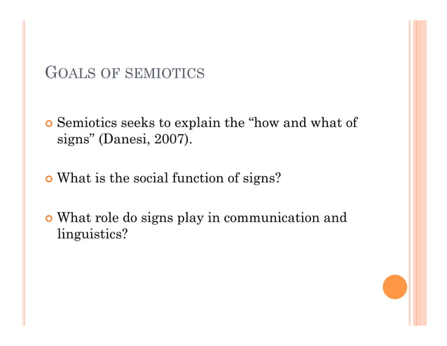 Semiotics and Information Science | PPT