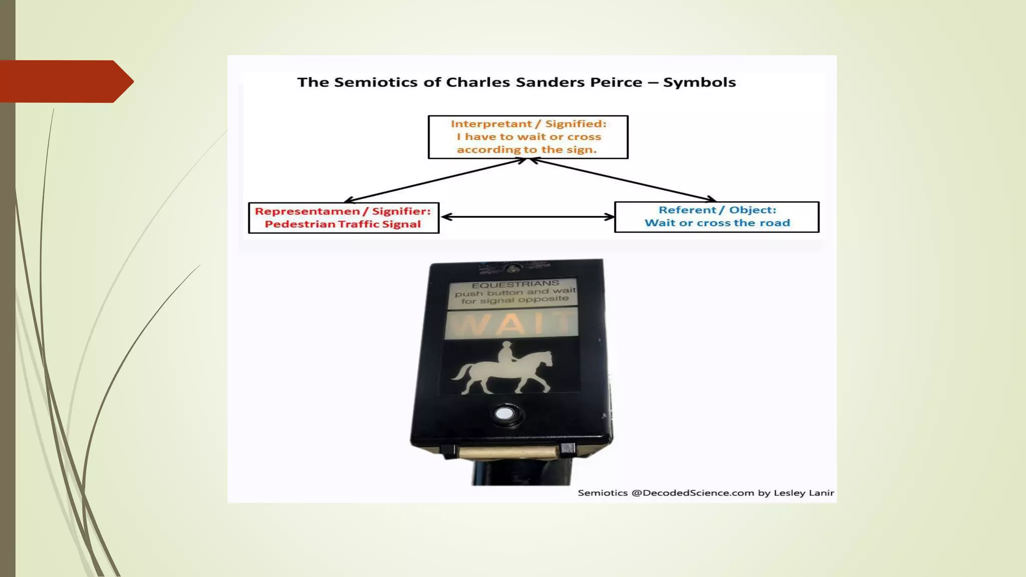Semiotics and semiology | PPTX