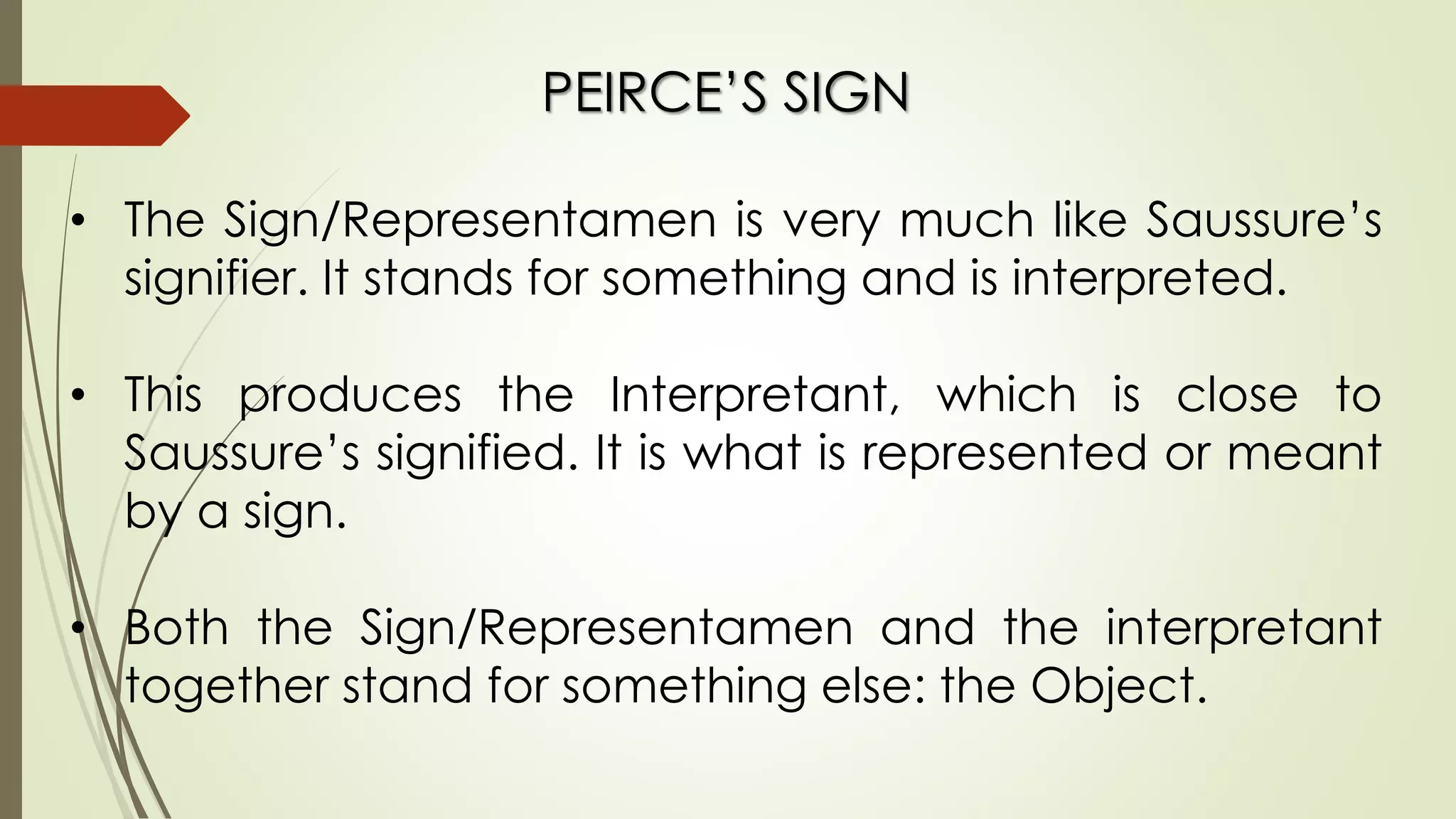 Semiotics and semiology | PPTX