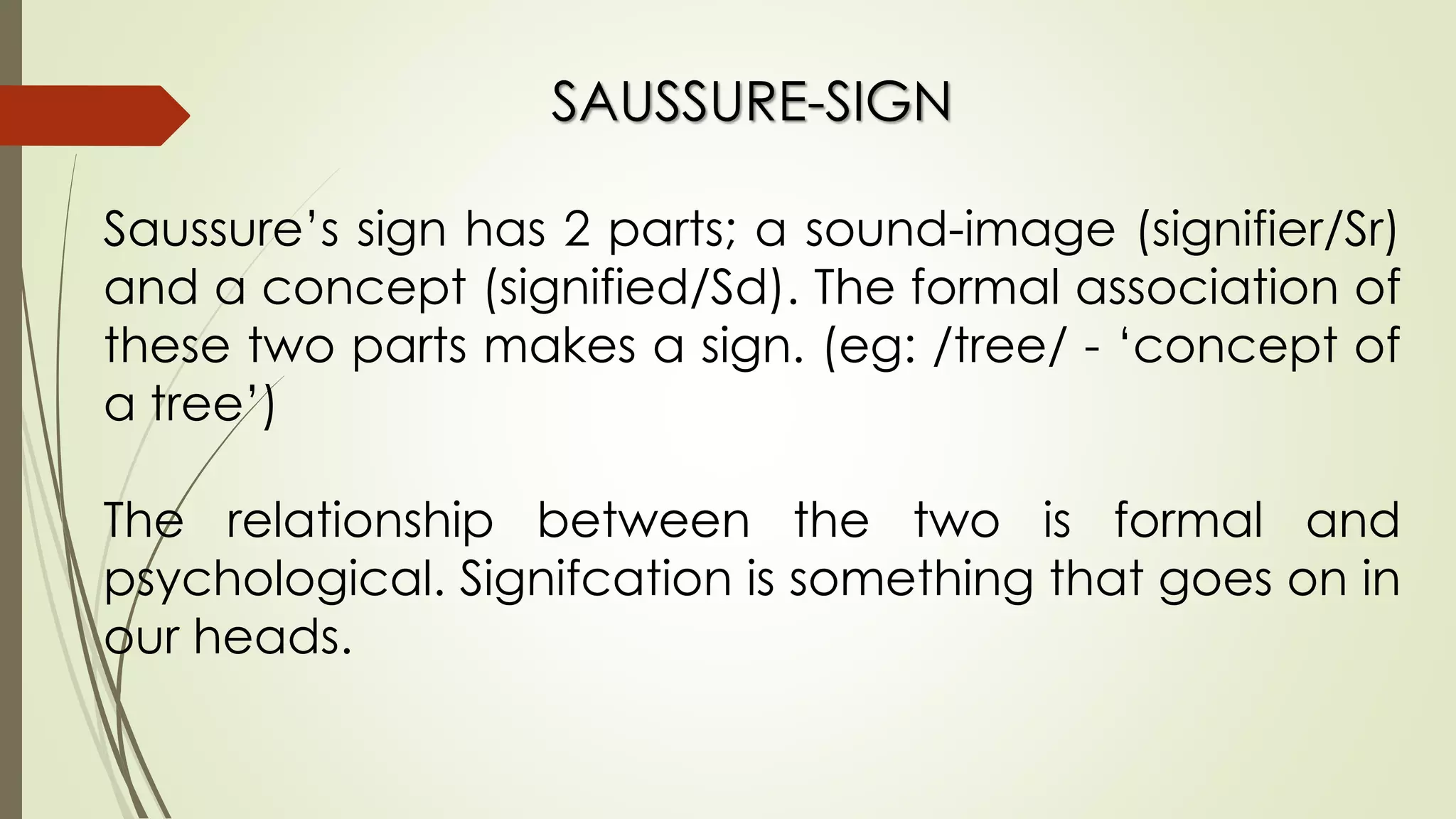 Semiotics and semiology | PPTX
