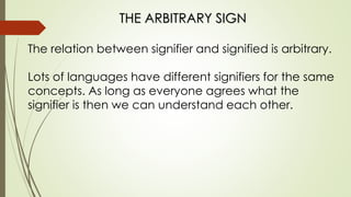 Semiotics and semiology | PPTX