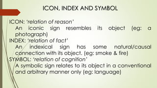 Semiotics and semiology | PPTX