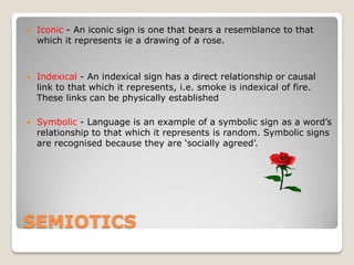 Semiotics | PPT
