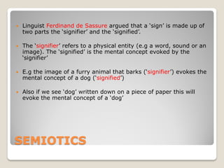 Semiotics | PPT