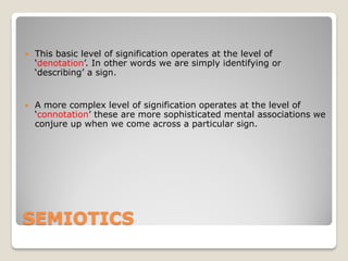 Semiotics | PPT