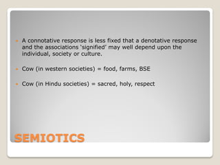 Semiotics | PPT